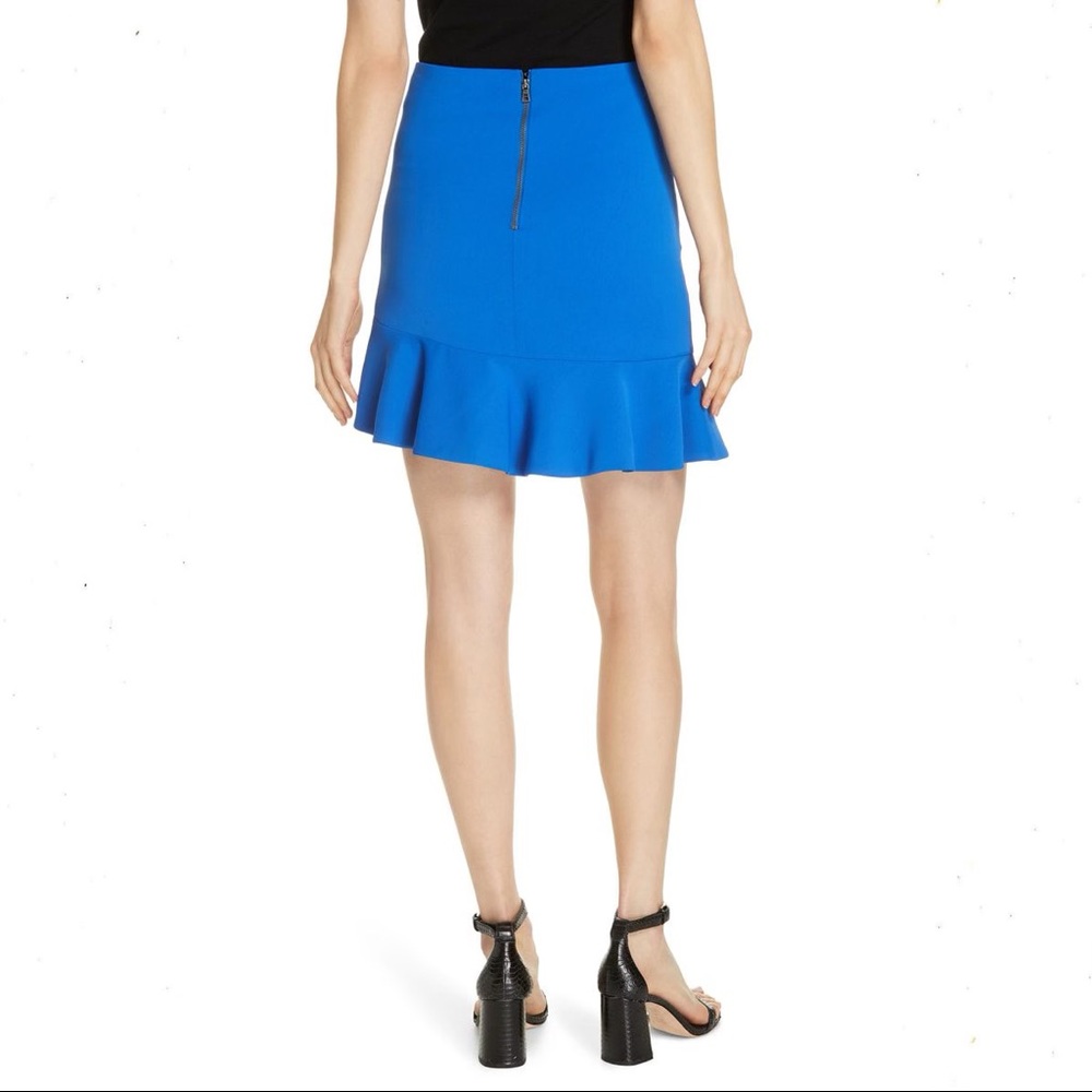 Alice Olivia Marcella Asymmetrical Mini Skirt Gem